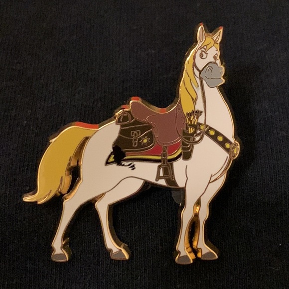 Disney | Accessories | Tangled Maximus Horse Pin From Disneyland Paris ...